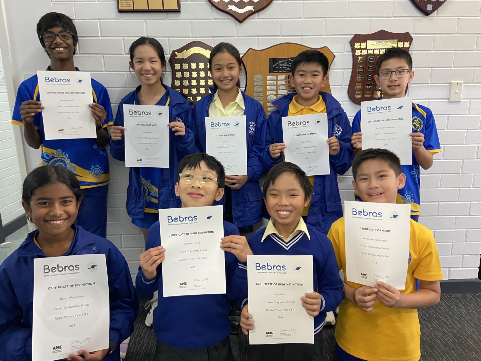 BERBAS CHALLENGE - Queen of Apostles School